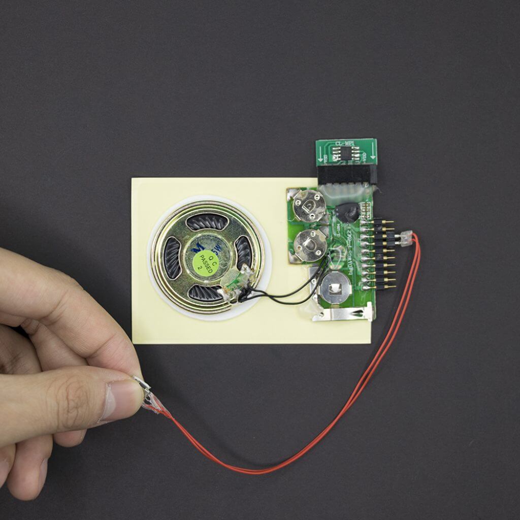 DIY Kit - Push Button Sound Module - 200 Sec - bigDAWGS greetings