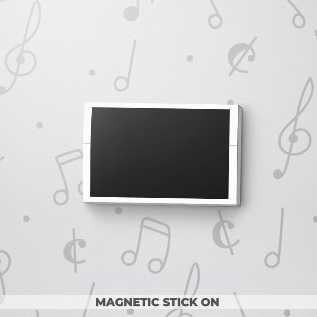 Blank Musical Magnet - bigDAWGS greetings