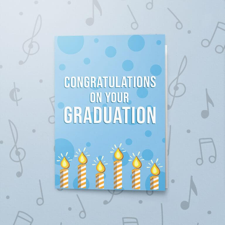 Congratulations on Graduating – Musical Graduation Card - bigDAWGS ...