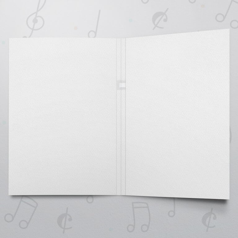 For My Soulmate (Blank) – Musical Wedding Card - Felt Paper - bigDAWGS ...