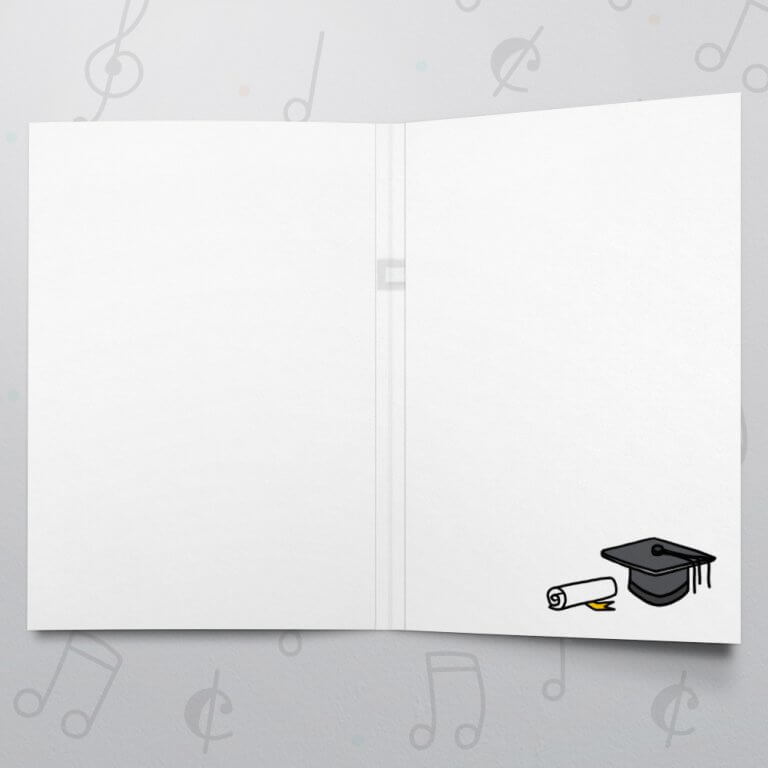 Congrats! You Graduated – Musical Graduation Card - bigDAWGS greetings